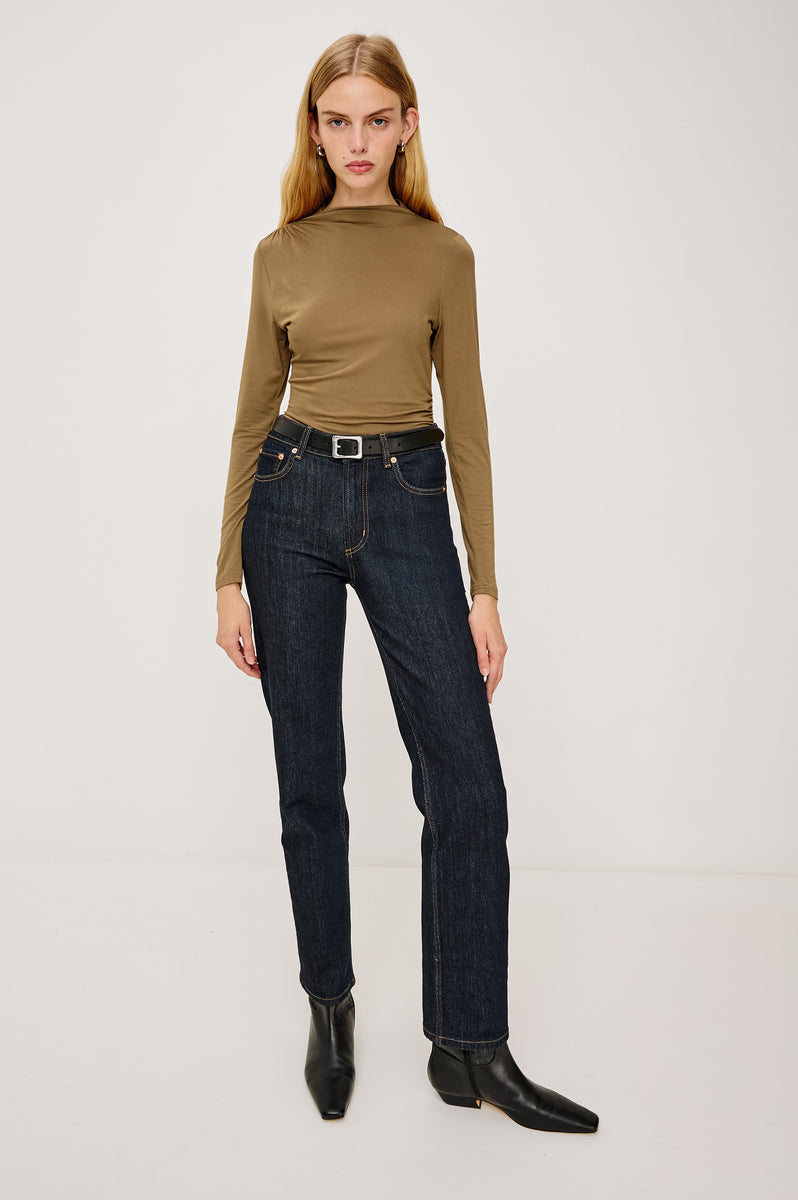 JOELLE TOP - GINGER – Rails UK