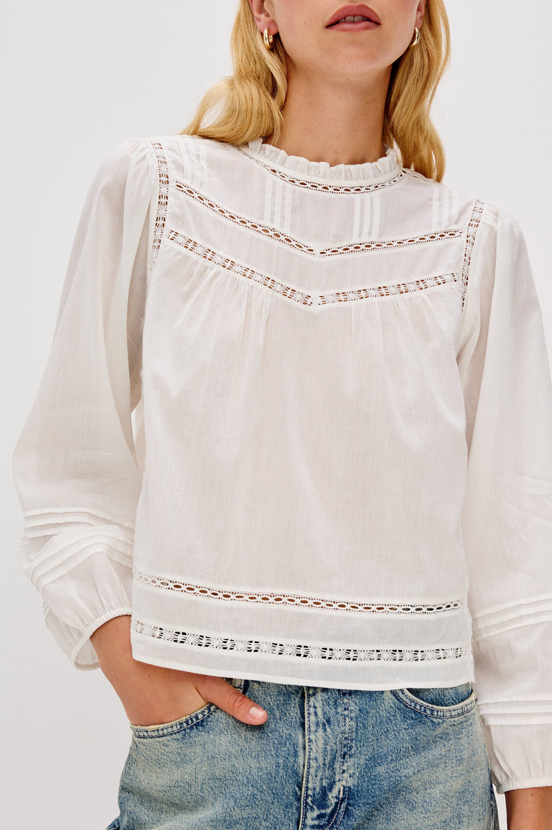 REYNA TOP - WHITE – Rails UK