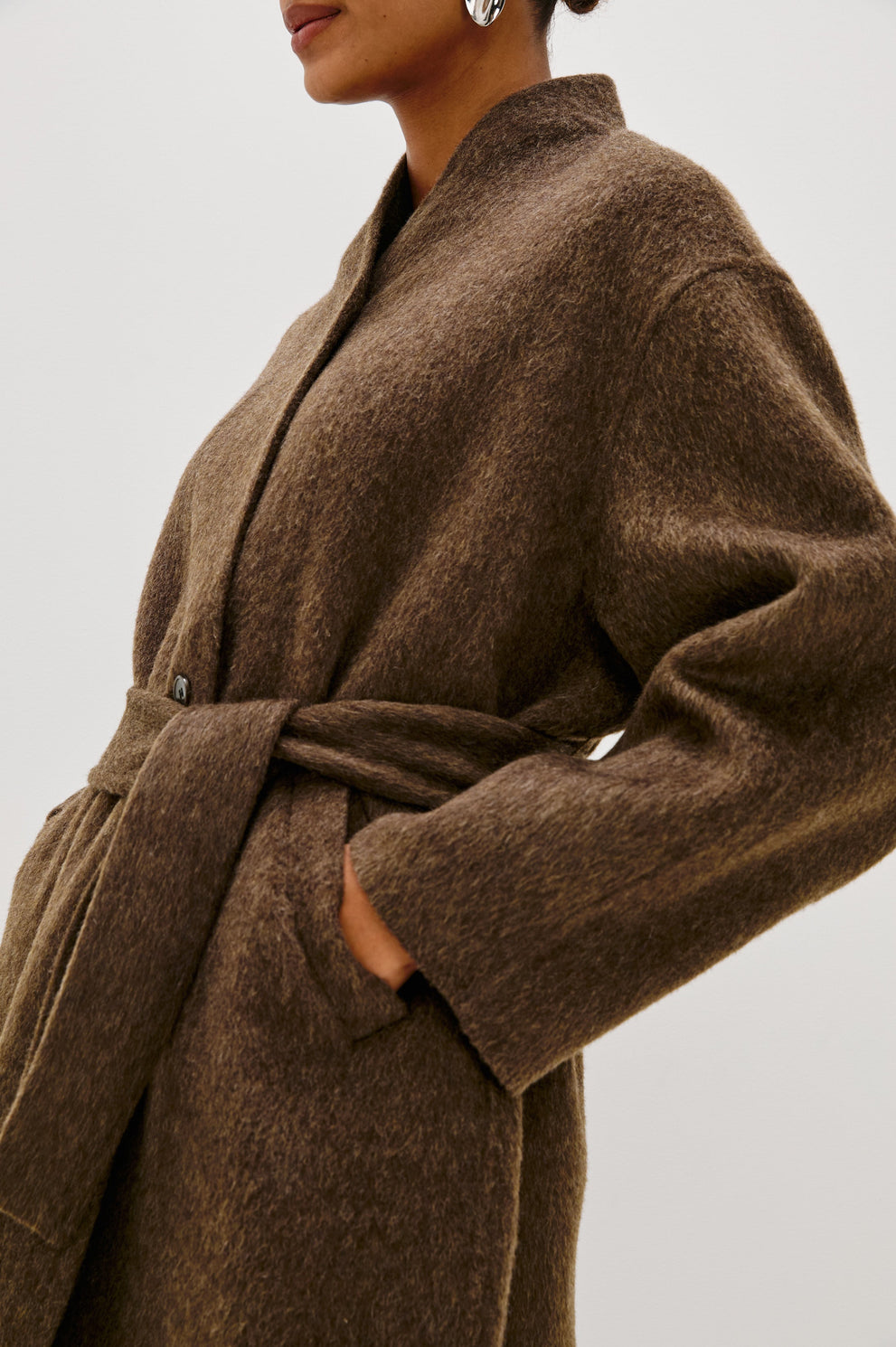 ROLAND COAT - HEATHER UMBER – Rails UK