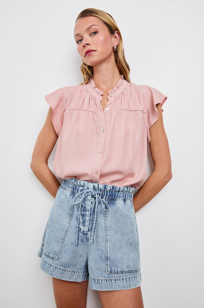 RUTHIE TOP - DUSTY ROSE – Rails UK