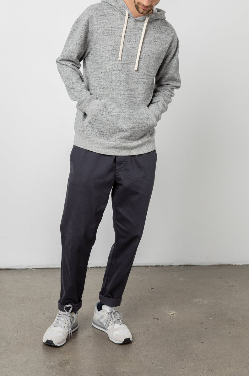 DECLAN HOODIE - HEATHER GREY – Rails UK